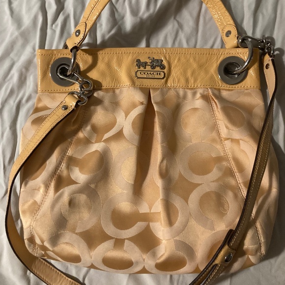 Coach | Bags | Rare Yellow Coach Shoulder Bag | Poshmark